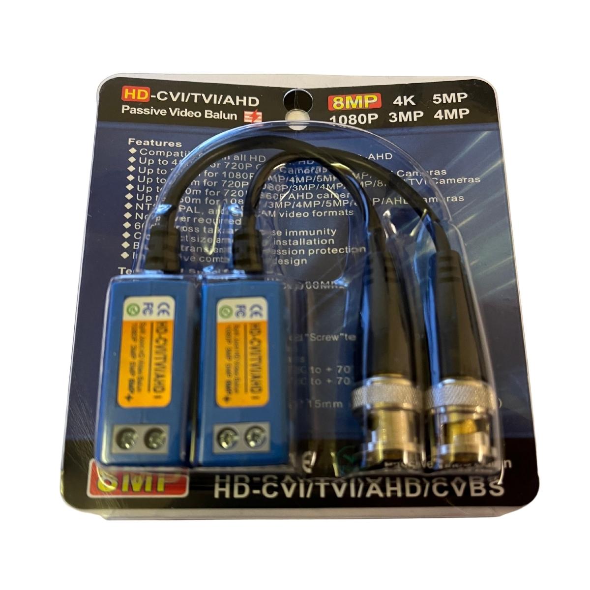 4K Passive Video Balun | Cctv